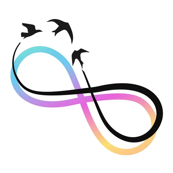 Cute Infinity Symbol Background