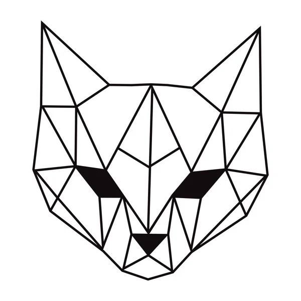 Cat Geometric Art at Dane Wallace blog