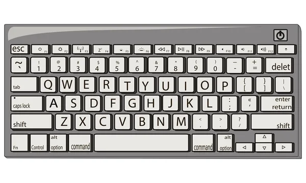 Latin alphabet keyboard layout set - Isolated Vector Illustration Stock ...