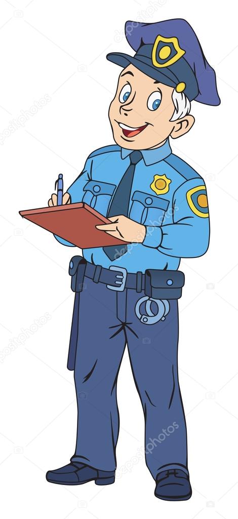 Clip Art De Policía Dando Una Multa 18,513,263 Ilustraciones De Stock