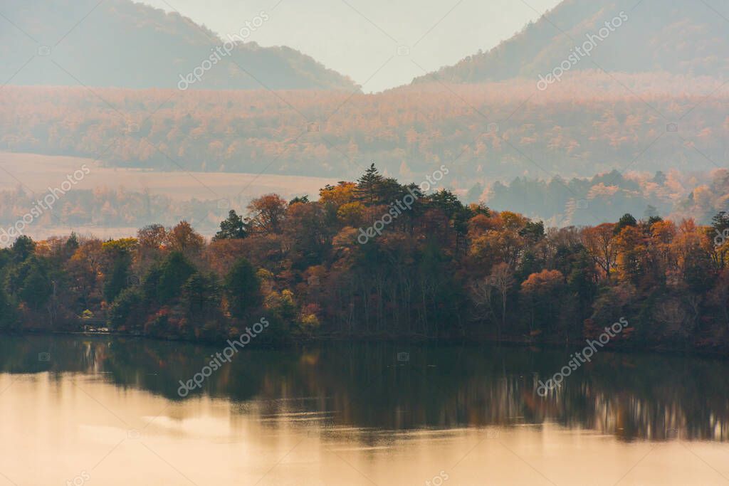 TOCHIGI, JAPÓN, 28 DE OCTUBRE DE 2020. Foto de paisaje editorial del ...