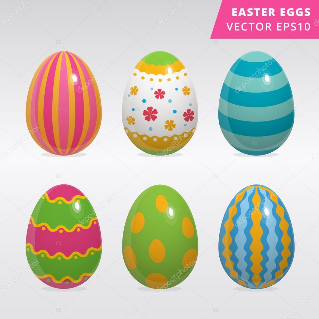 Vintage easter egg design set Stock Vector Image by ©maxdemax.gmail.com ...