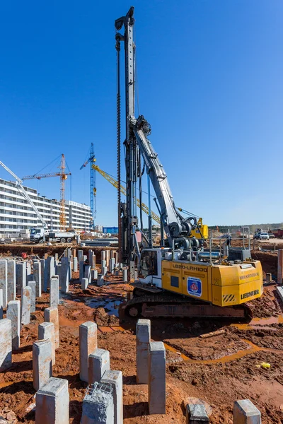 Selangor Malaysia January 2017 Foundation Work Include Building Piling ...