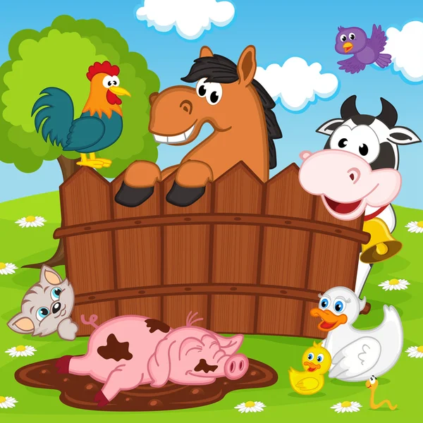 Vectores de Animales de corral, imágenes vectoriales | Depositphotos