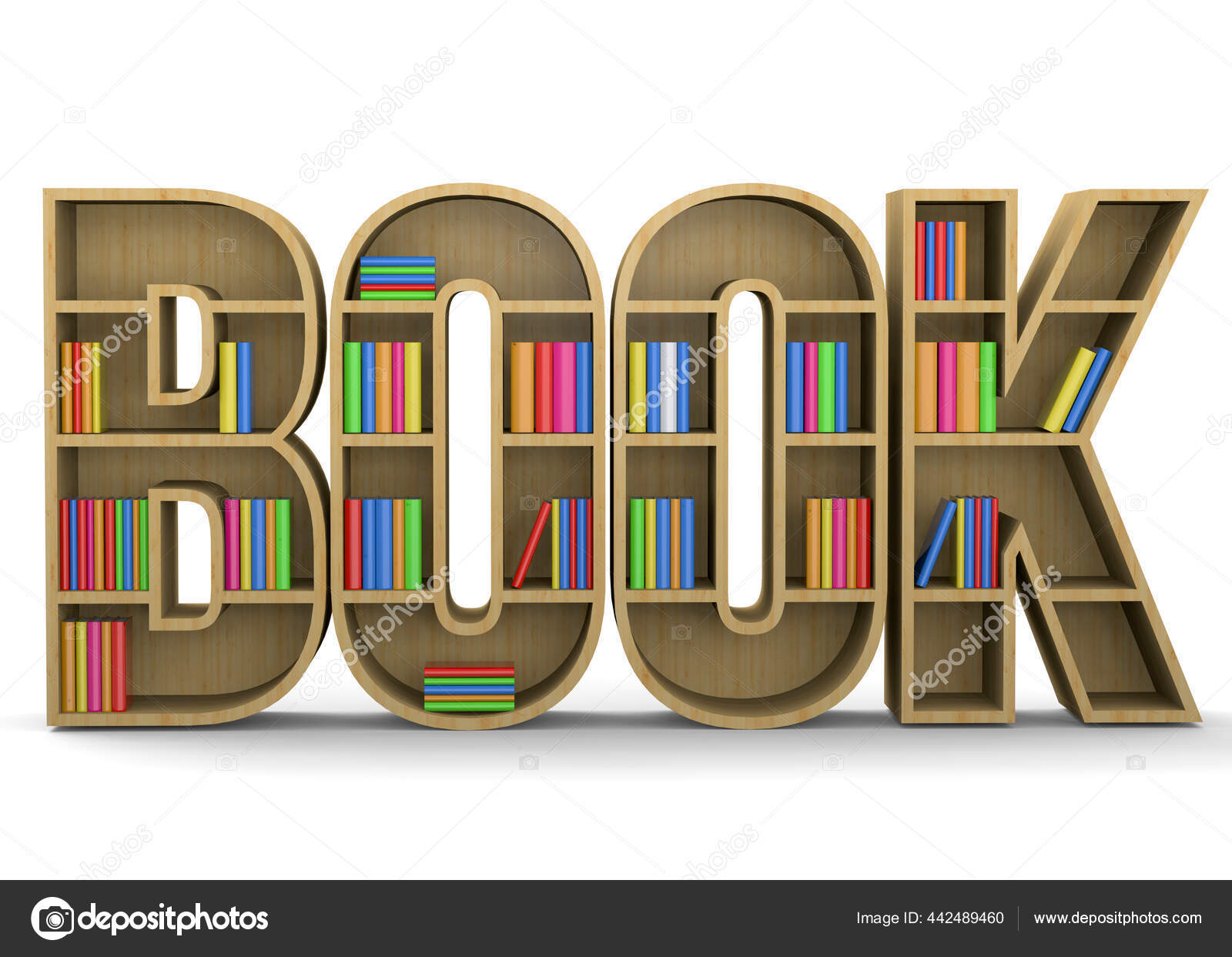 Book Library Render — Stock Photo © gmac84 #442489460