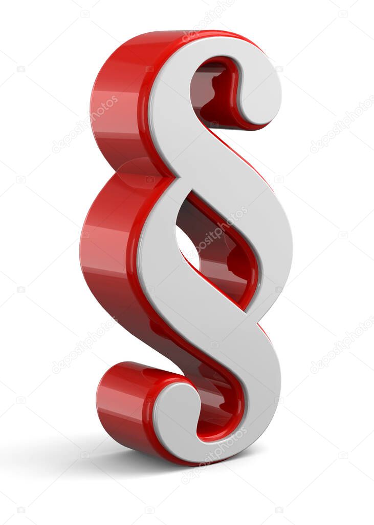 Símbolo de párrafo - Icono 3D 2023