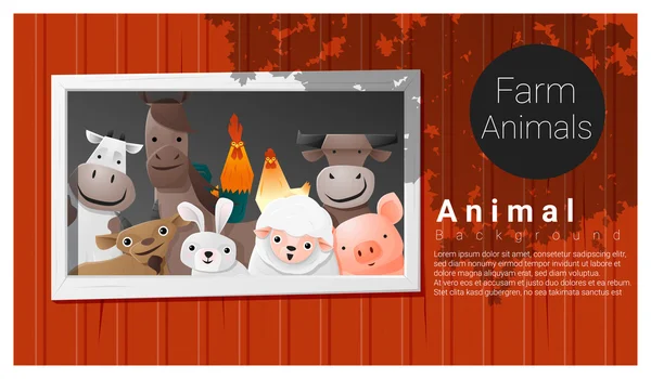 100,000 Background farm animals Vector Images | Depositphotos