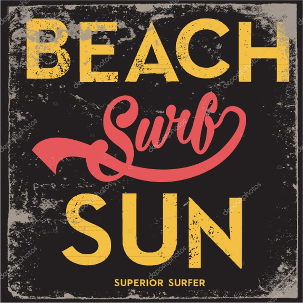 Vintage Surfing Graphics Stock Vector Image by ©Seventyone #120156256