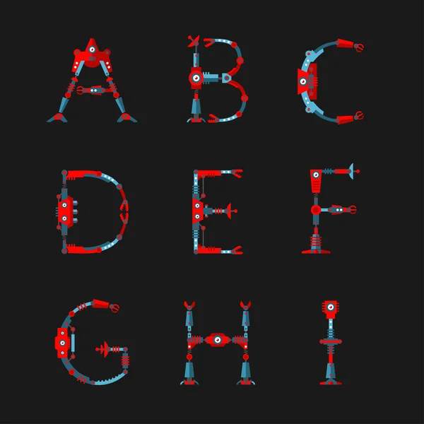 Steampunk letters Vector Art Stock Images | Depositphotos