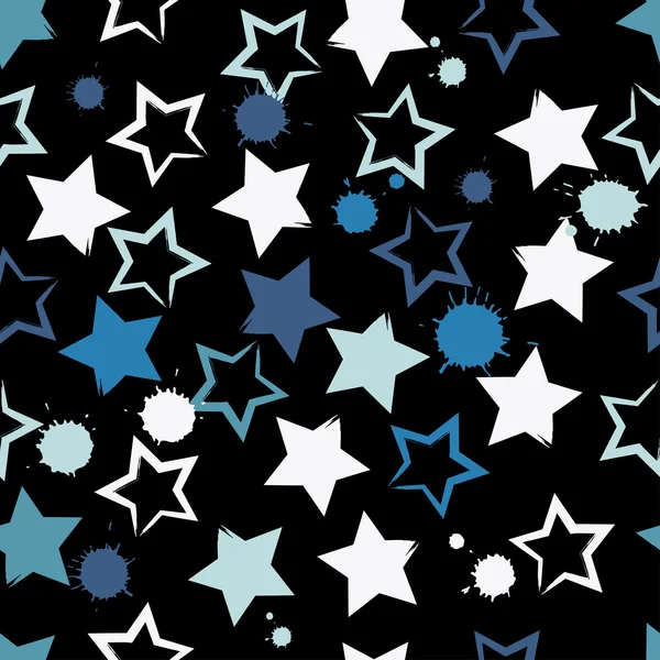 Geometric stars pattern — Stock Vector © kidstudio852 #82892790