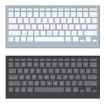 Vector keyboard template Stock Vector Image by ©tuulijumala #2824600