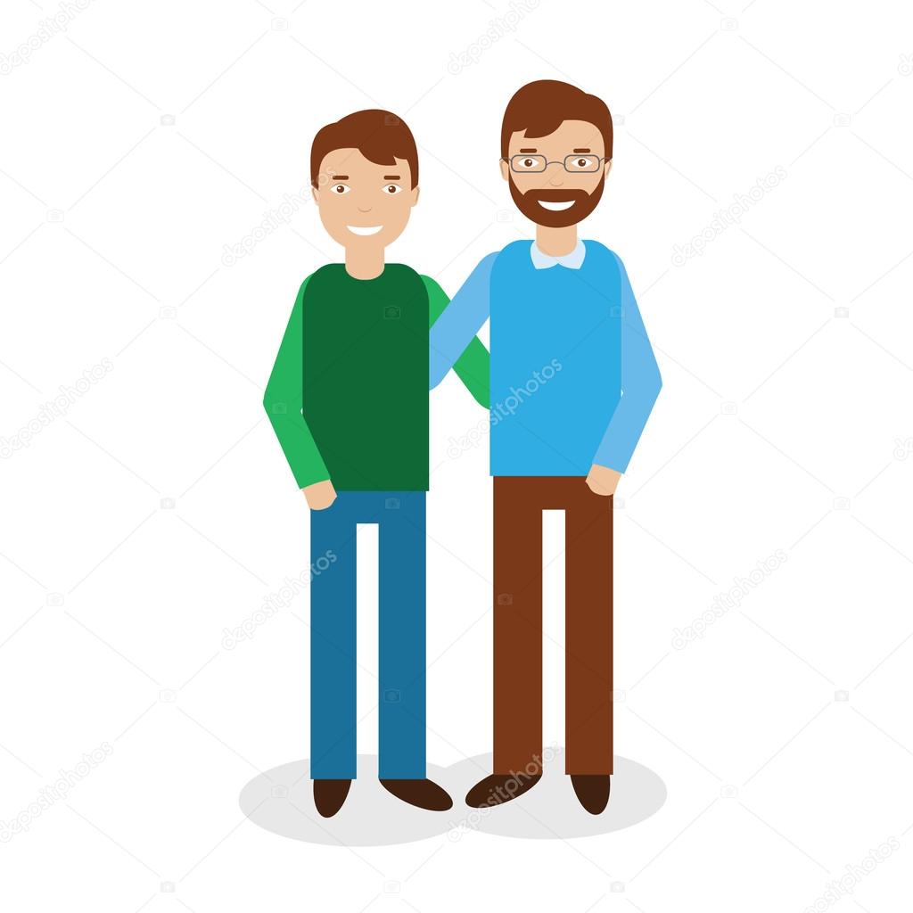 Two Brothers Cartoon