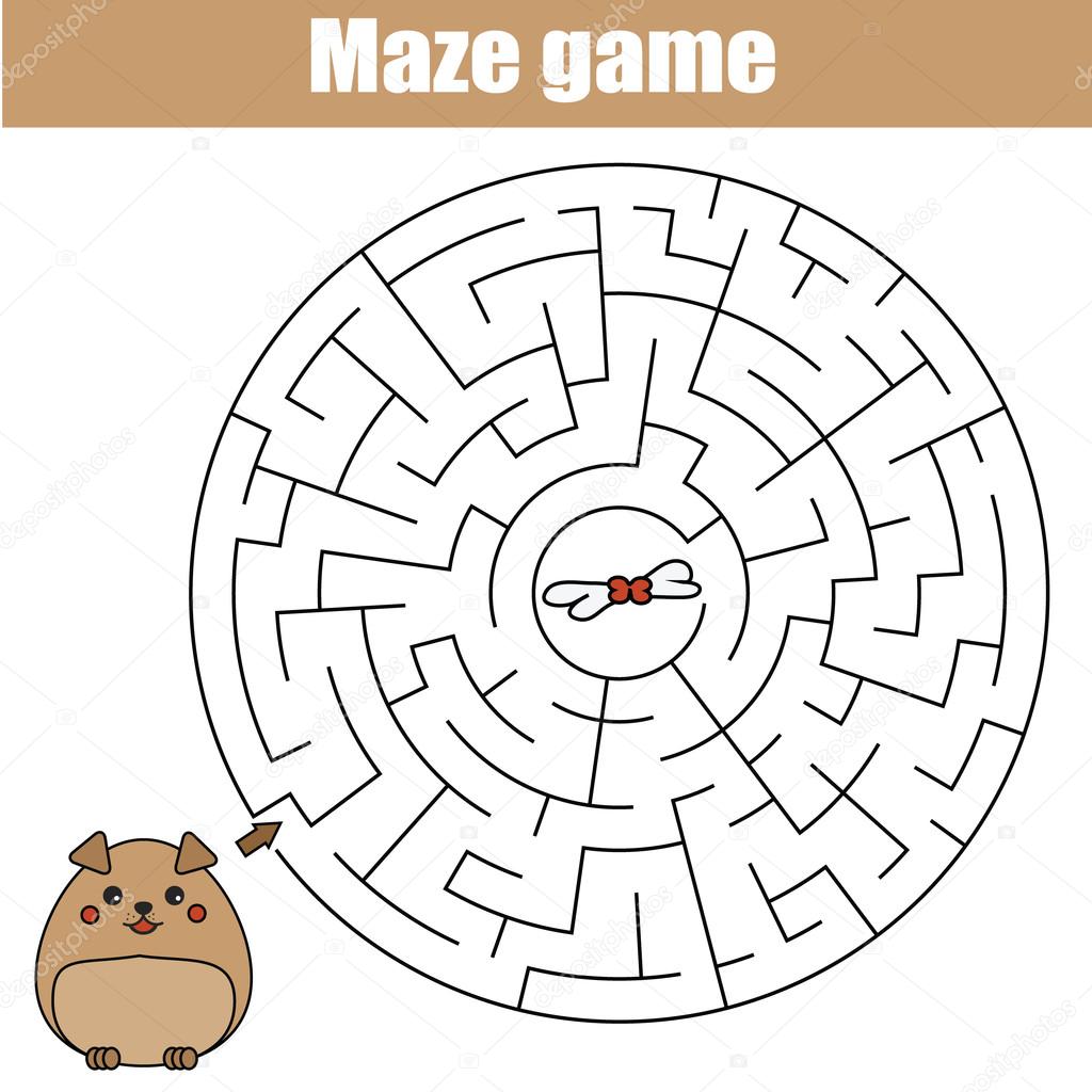 Easy Food Mazes For Kids