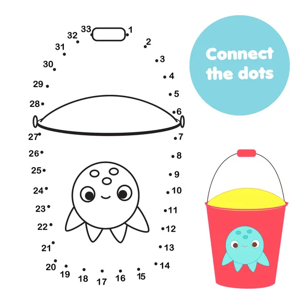 Connect Dots Children Educational Drawing Game Dot Dot Numbers Game ...