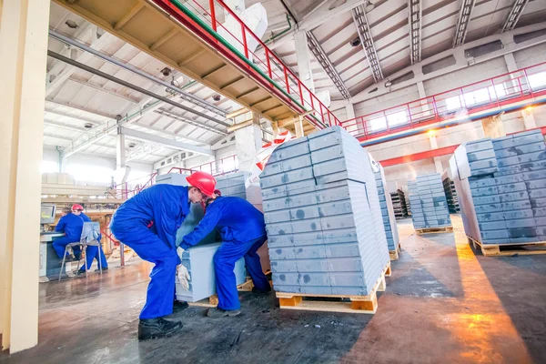 Omsk, Russia - April 28, 2011: Brick Factory Production - Stock Image ...