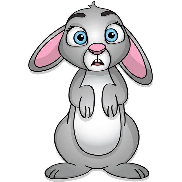 Cute Little Bunny Rising His Hands Stock Vector Image by ©Dazdraperma ...