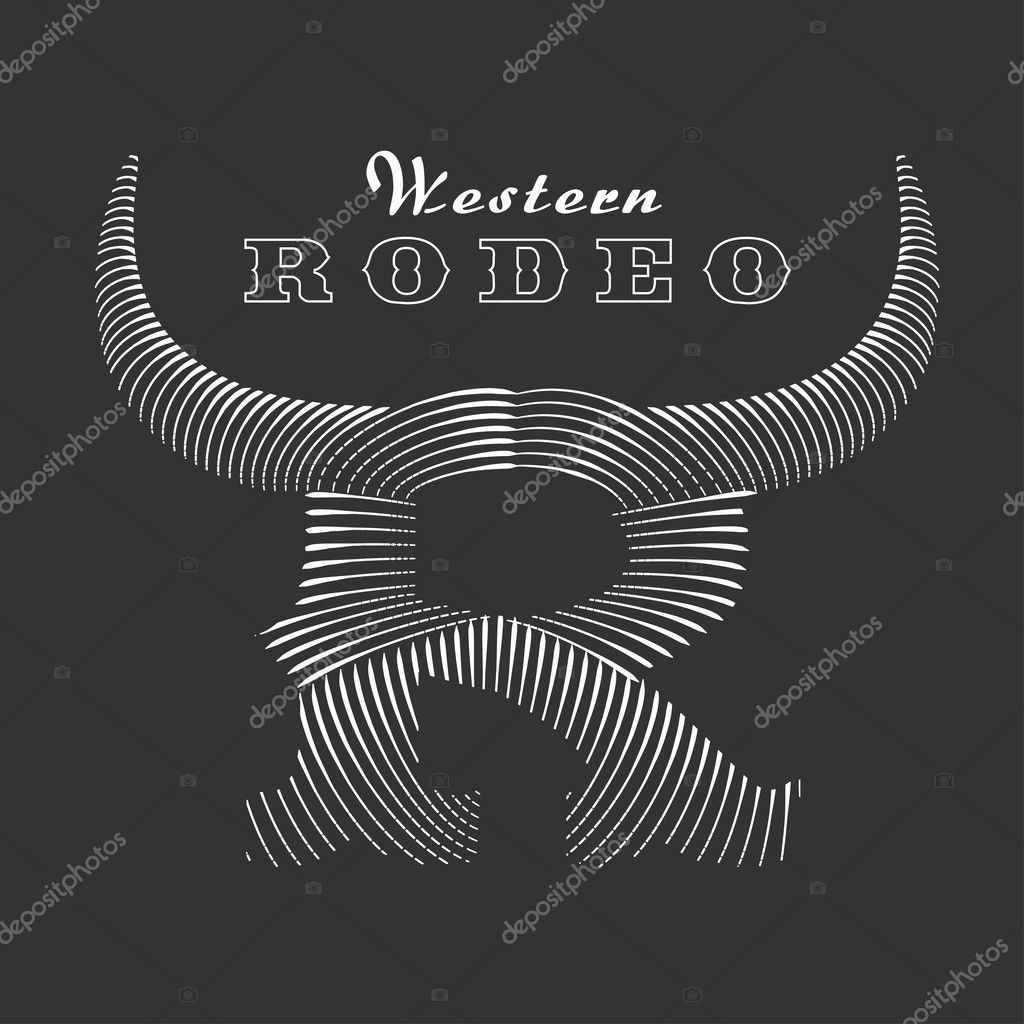 Rodeo vector logo template Stock Vector Image by ©DarthVector #104110246