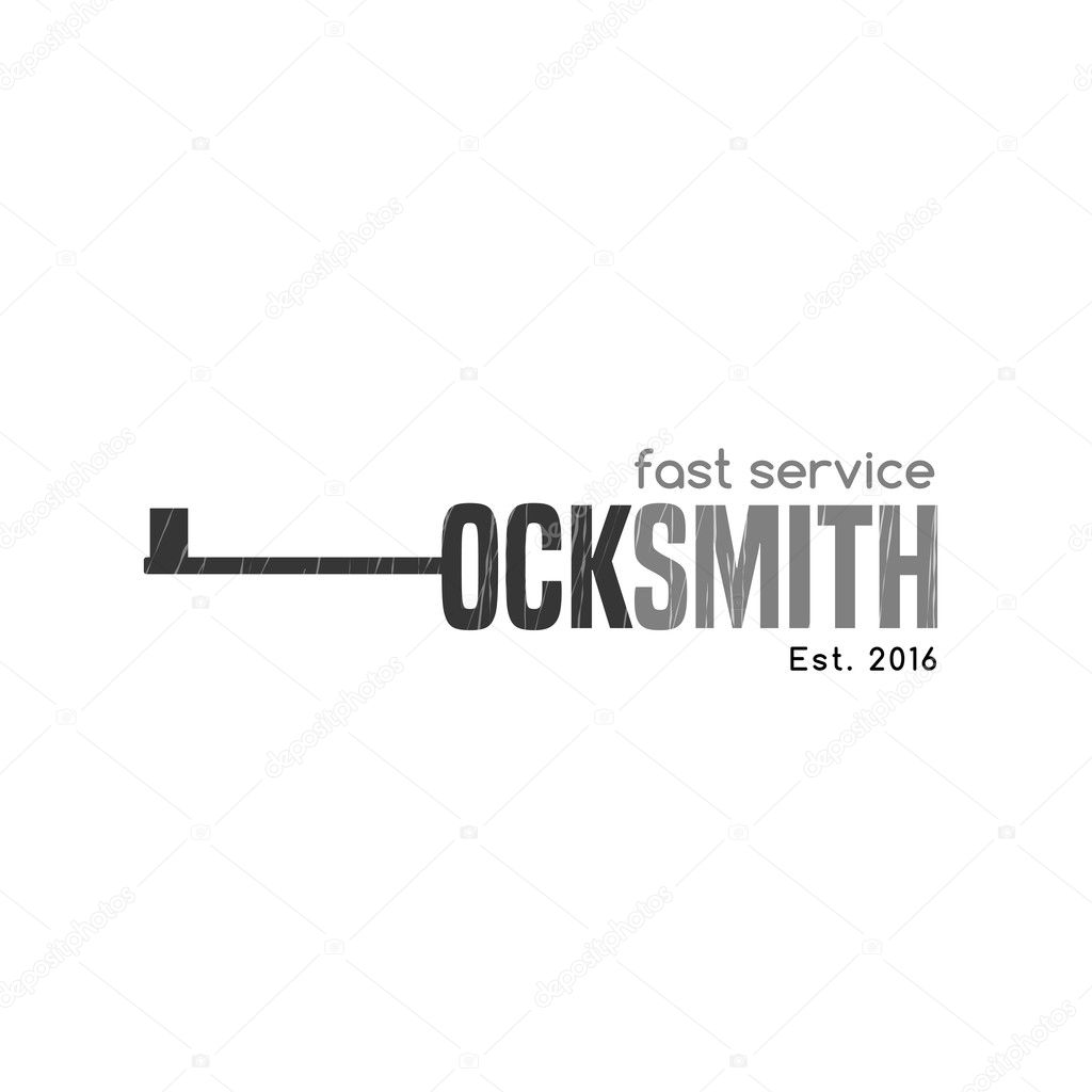 Locksmith Logo Vector