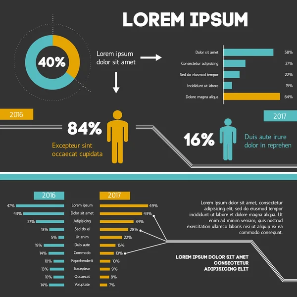 Circle and arrow Infographic. Concept - Scheme. Statistics graphic ...