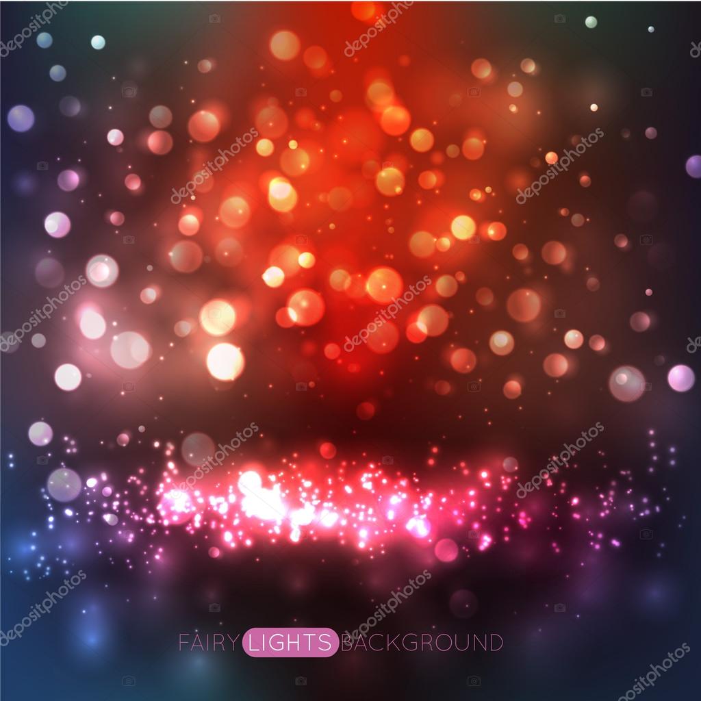 Colorful Fairy lights — Stock Vector © tanjasum84.gmail.com #99097976