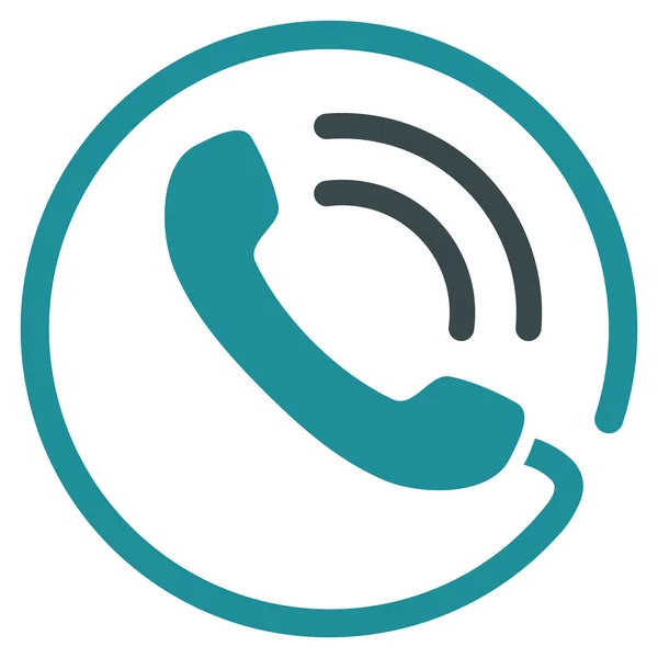 Telephone Call Circled Vector Icon — Stock Vector © ahasoft #90392782
