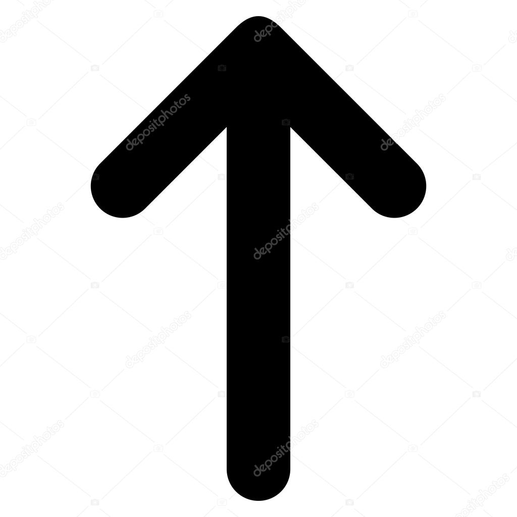Imágenes: flecha hacia arriba | Flecha hacia arriba del plano Vector ...