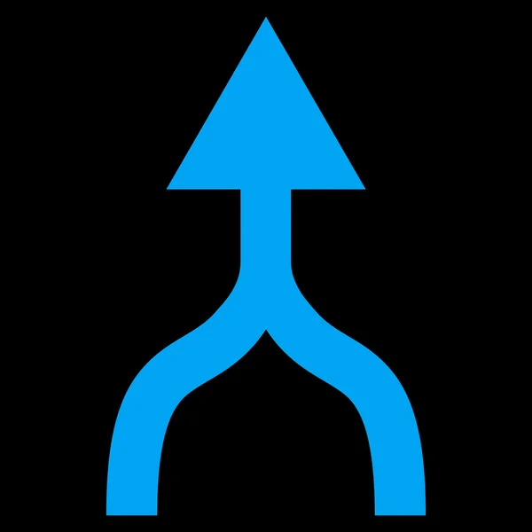 Combine Arrow Up Flat Vector Icon Stock Vector Image by ...