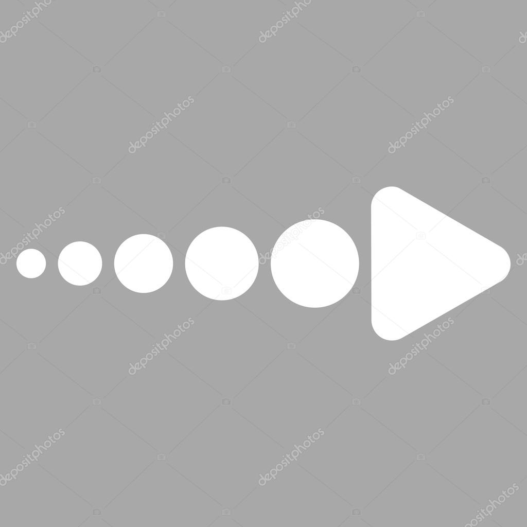 Arrow Right Flat Vector Pictogram Stock Vector Image by ...
