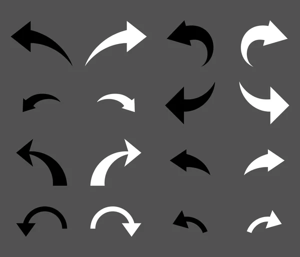 Deshacer y Rehacer Vector Conjunto de iconos planos Vector de Stock de ...