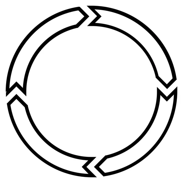 Rotation Circle Outline Vector Icon Stock Vector Image by ... Rotation Circle Outline Vector Icon Stock Vector Image by ...