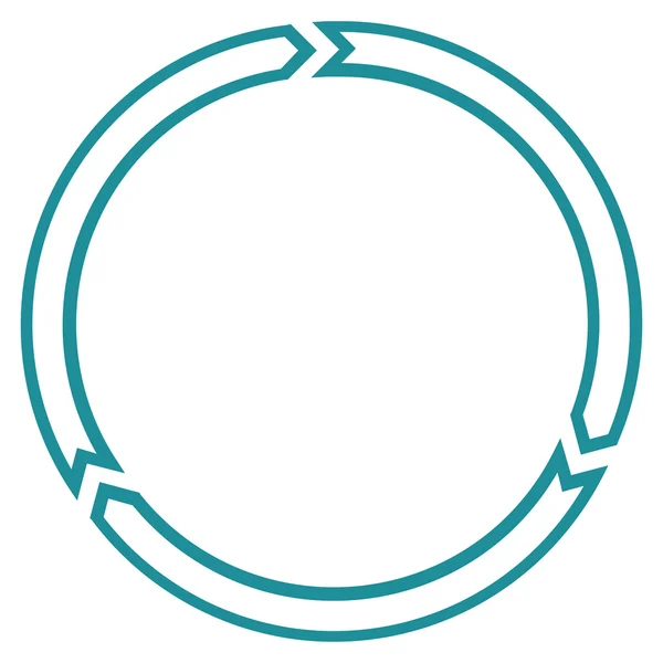 Rotation Circle Outline Vector Icon Stock Vector Image by ... Rotation Circle Outline Vector Icon Stock Vector Image by ...