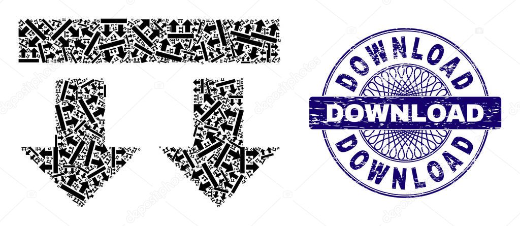 Derribar Collage Recursivo de Derribar Objetos y Angustia Descarga ...