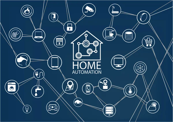 Smart home automation Stock Vectors, Royalty Free Smart home automation ...