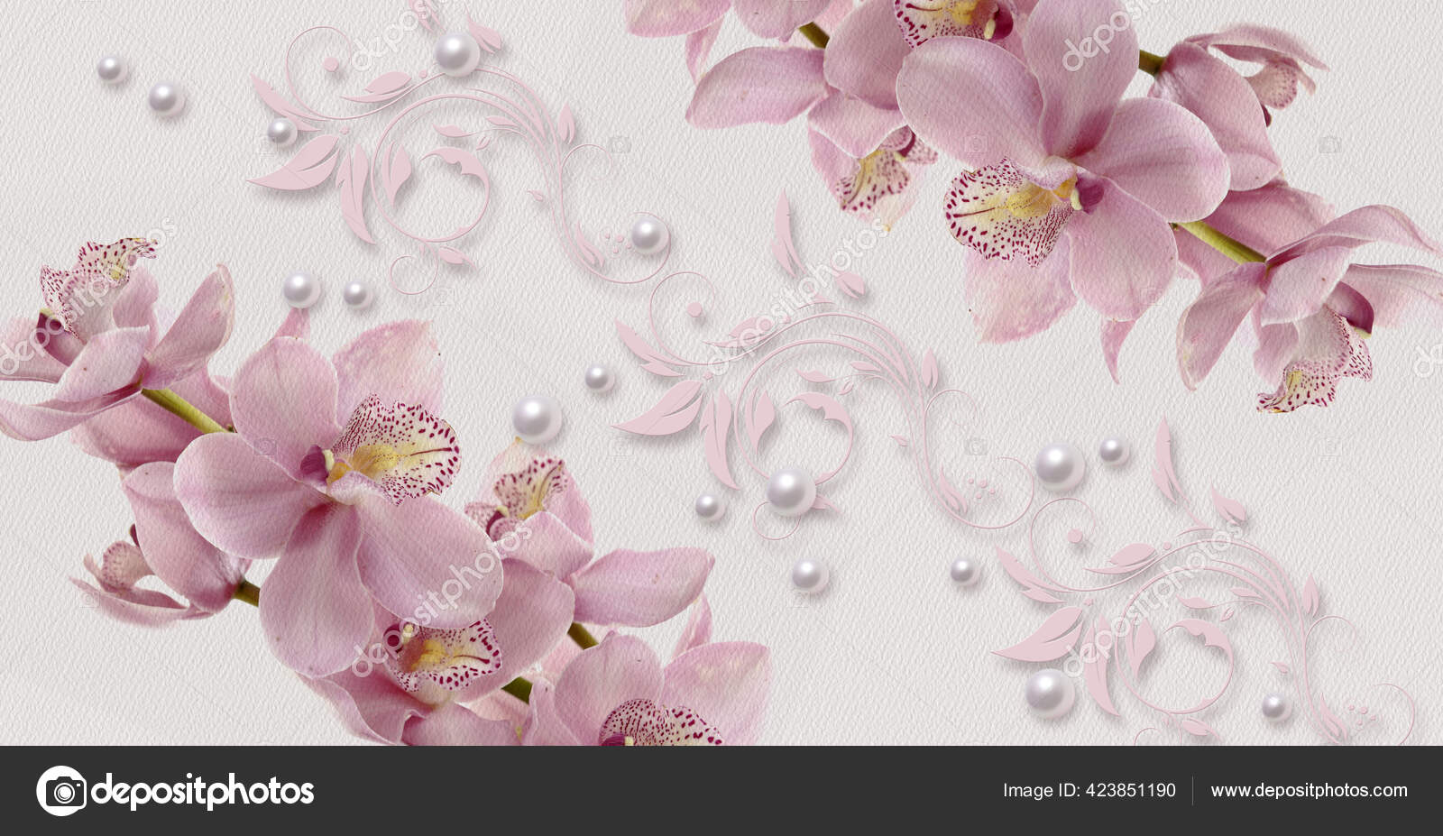 Papel De Parede De Orquideas