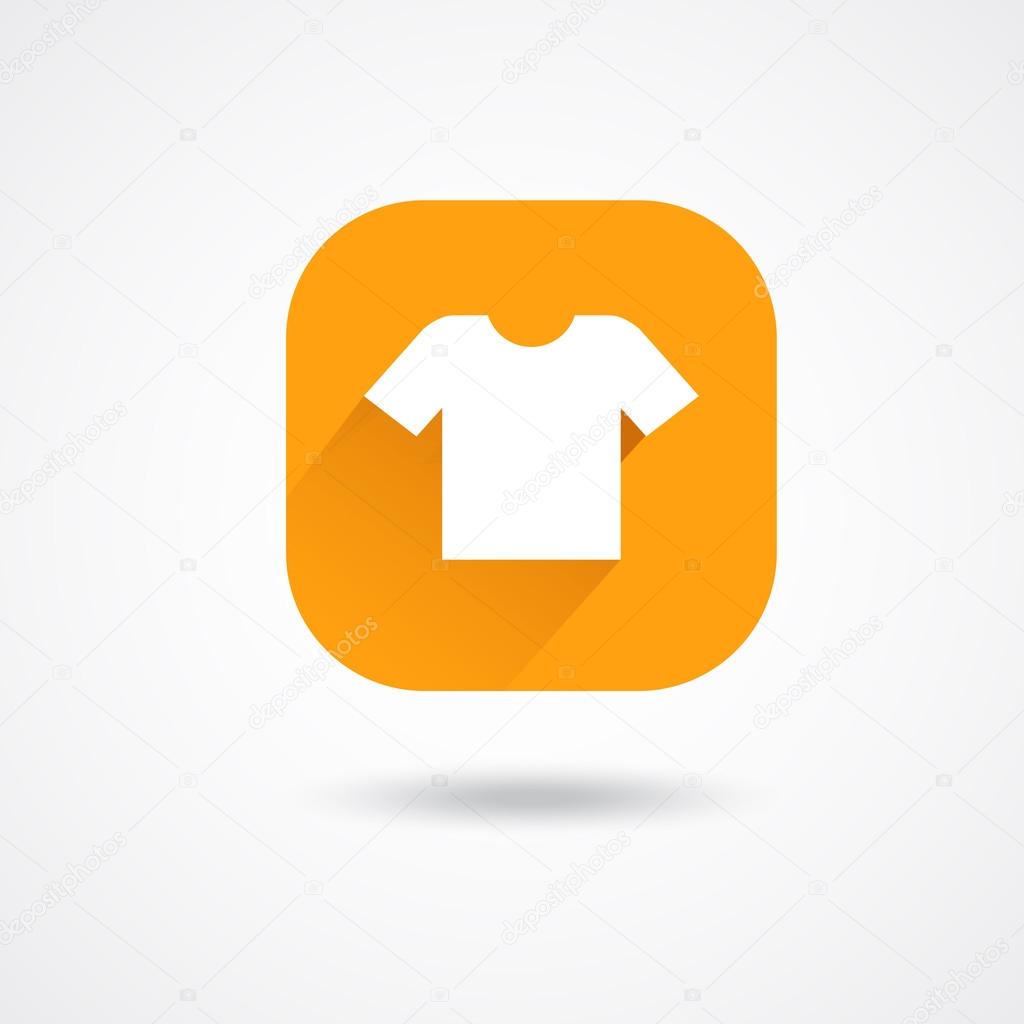 White T-shirt icon Stock Vector by ©gleb261194.gmail.com 100309478