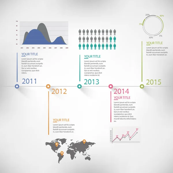 Hand drawn timeline Stock Vectors, Royalty Free Hand drawn timeline ...
