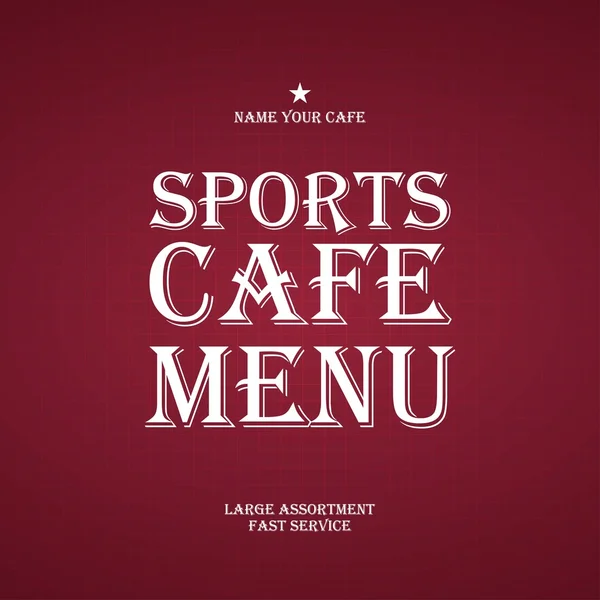 Sports bar menu Vector Art Stock Images | Depositphotos
