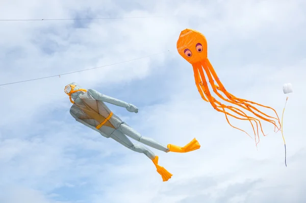 Happy kites Stock Photos, Royalty Free Happy kites Images | Depositphotos®