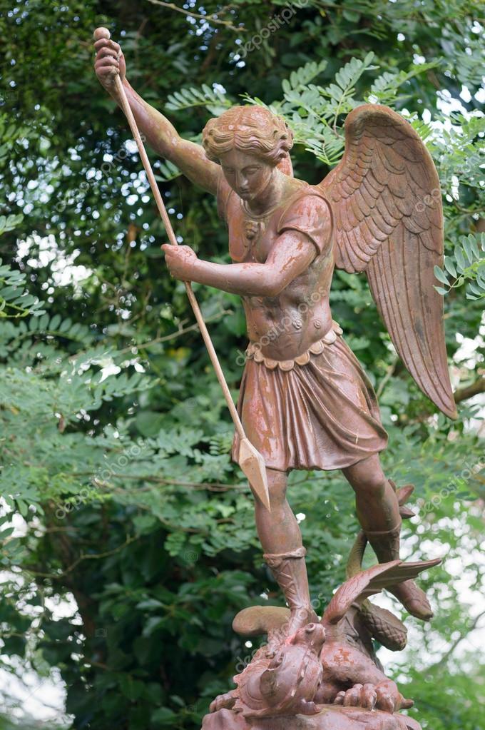 St Michael Slaying The Devil Design