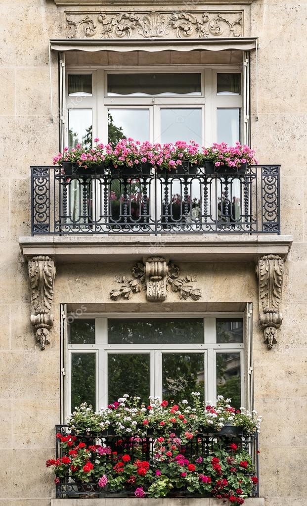 Typical Parisian windows Stock Photo by ©hzparisien@gmail.com 107876700