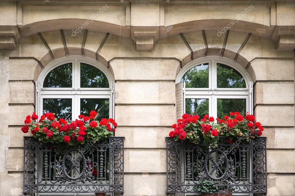 Typical Parisian windows Stock Photo by ©hzparisien@gmail.com 99914970