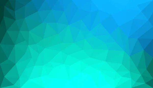 Blue Green Gradient abstract polygon background ⬇ Vector Image by ...