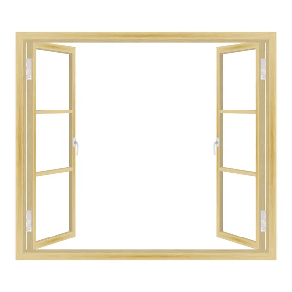 Wooden window frame Vector Art Stock Images | Depositphotos