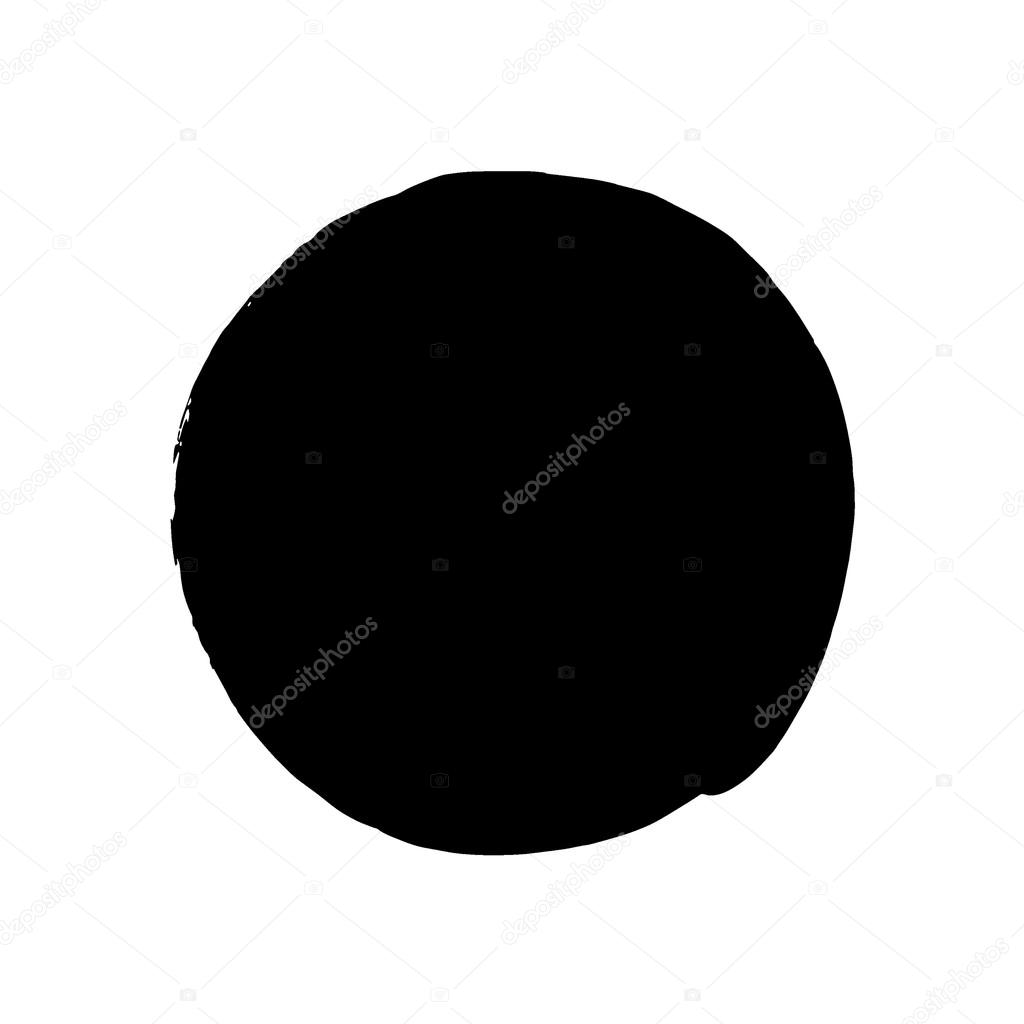 Hand Drawn Circle Brush