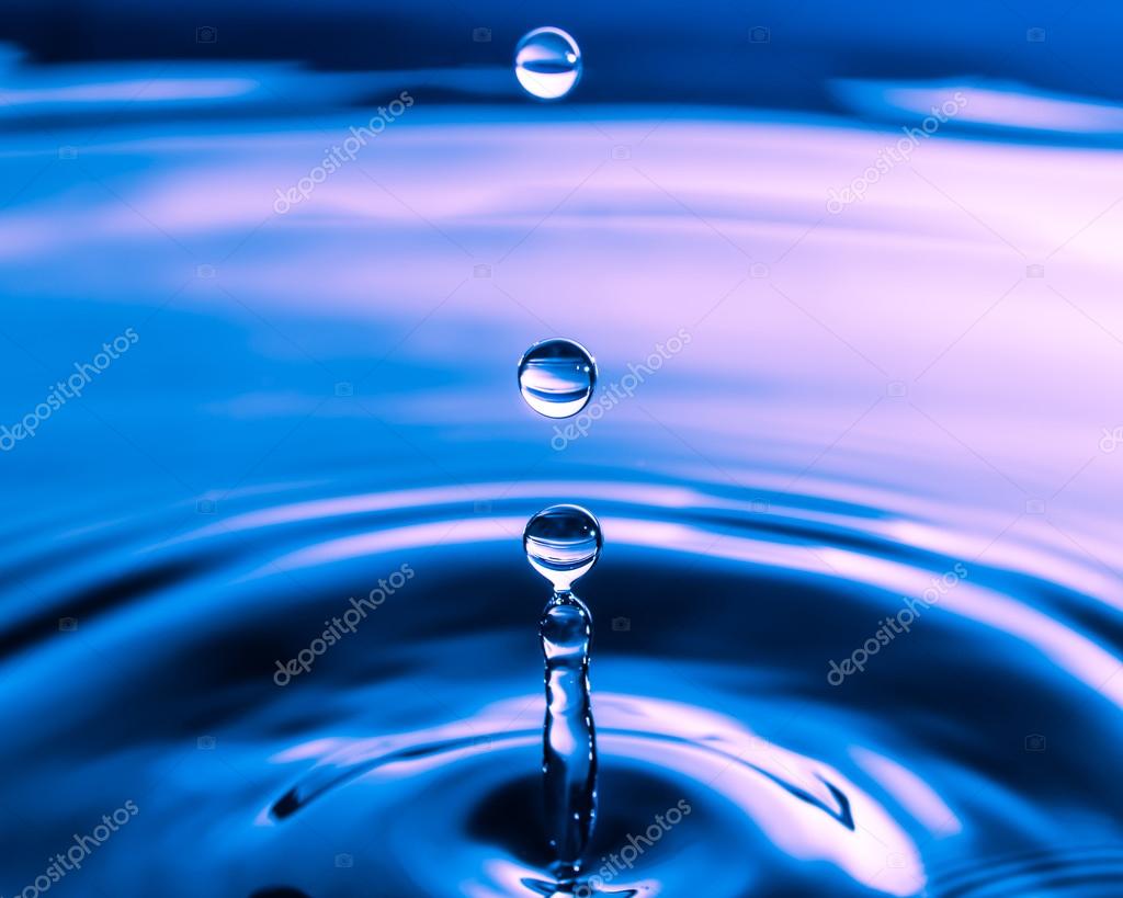 Water splash and drops — Stock Photo © Youngoldman #99928942
