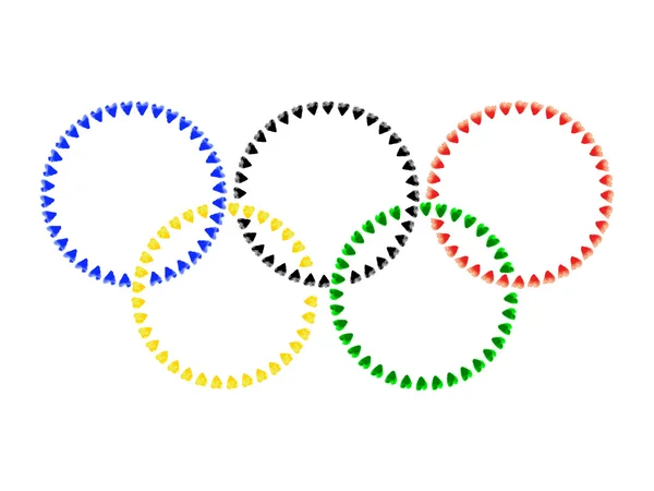 Olympic logo rings, Royalty-free Olympic logo rings Vector Images ...
