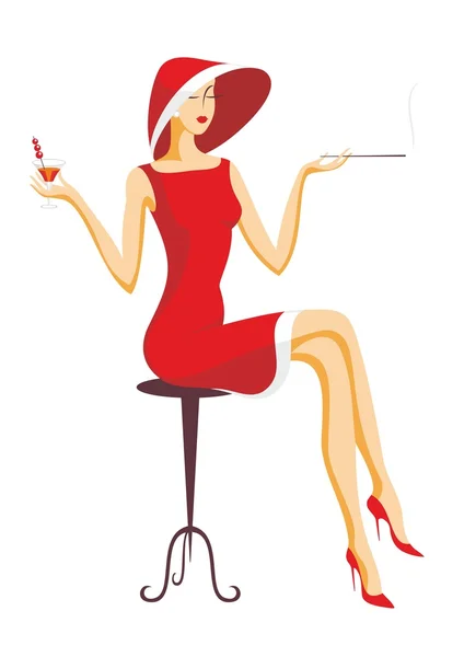 6,192 Lady drink Vector Images | Depositphotos