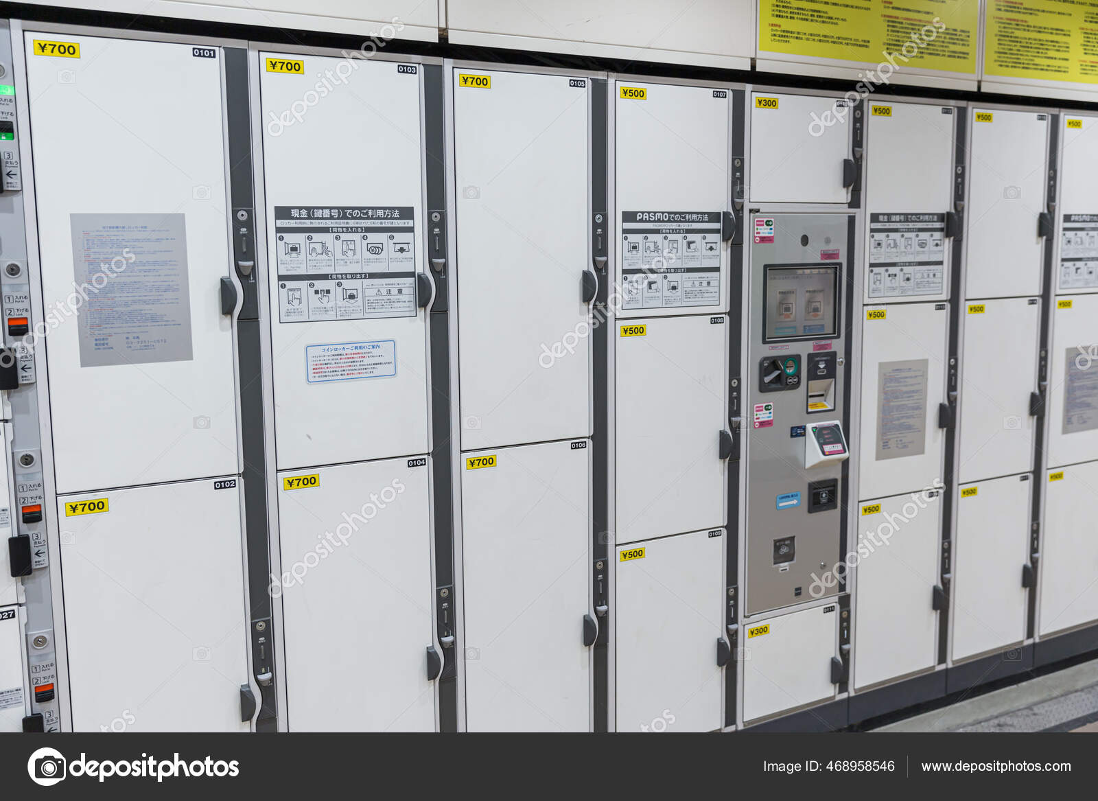 Coin Locker Smart Self Service Luggage Cabinet Tourist Train Station ...