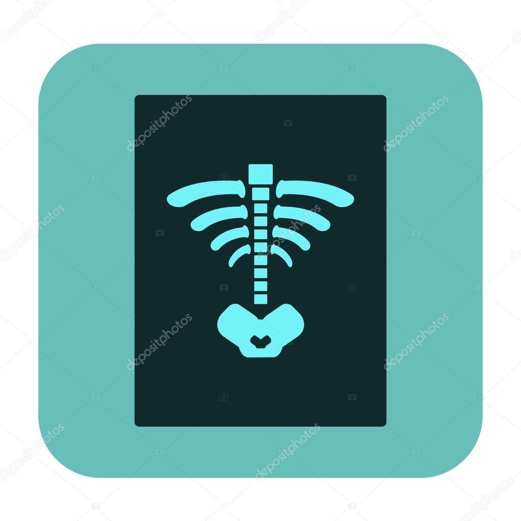 Radiograph flat icon Stock Vector Image by ©HedgehogVector #114828970