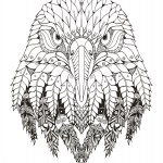 Zentangle stylized eagle head. Sketch for tattoo or t-shirt. Stock Vector Image by ...